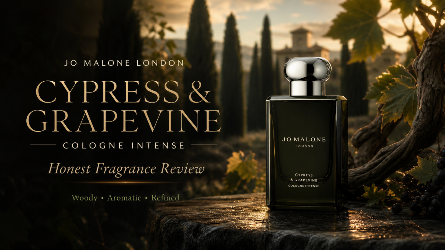 Jo Malone London Cypress & Grapevine Cologne Intense | Honest Fragrance ...